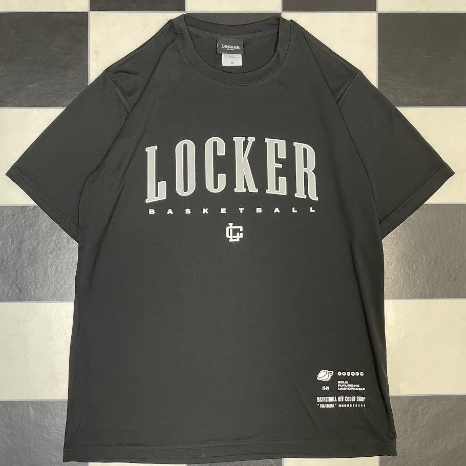 LOCKER CLASSIC DRY TEE -BLACK×WHITE – LOCKER-OKINAWA