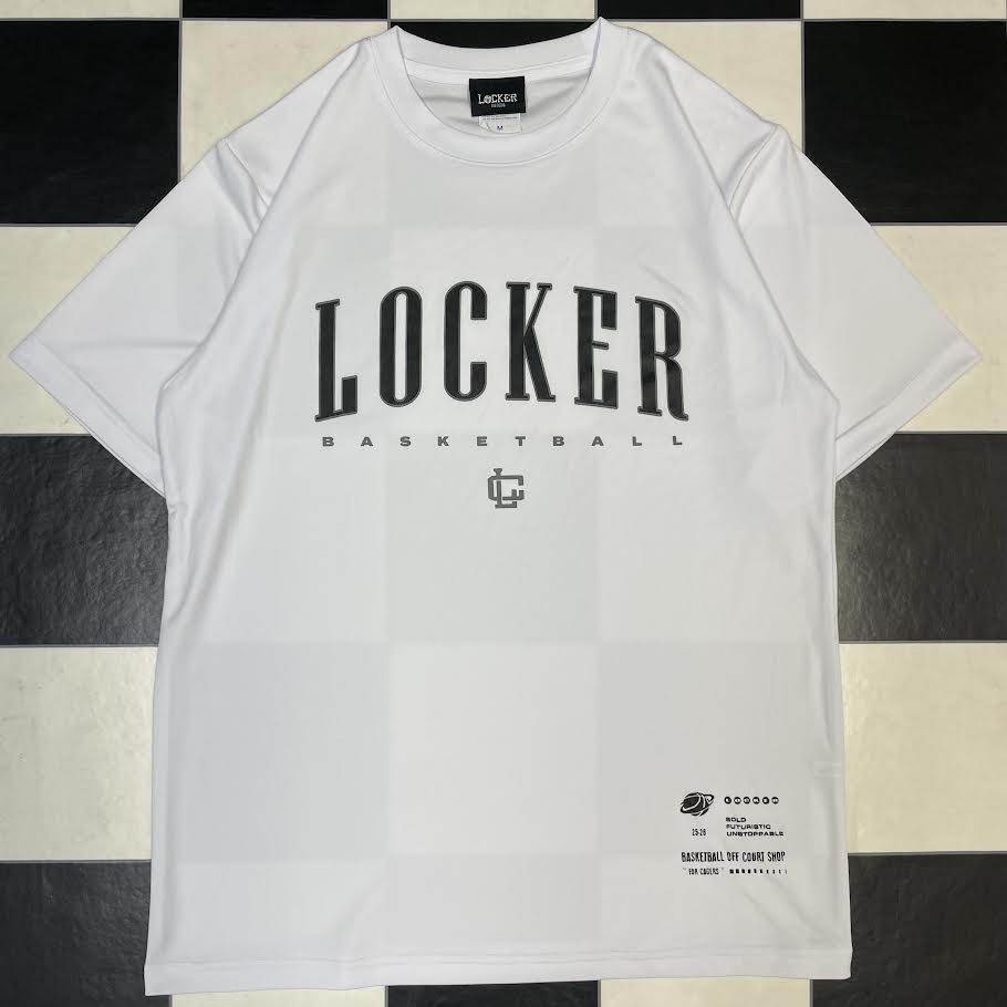 LOCKER CLASSIC DRY TEE -WHITE×BLACK – LOCKER-OKINAWA