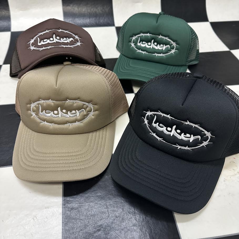 LOCKER BARBED WIRE MESH CAP – LOCKER-OKINAWA