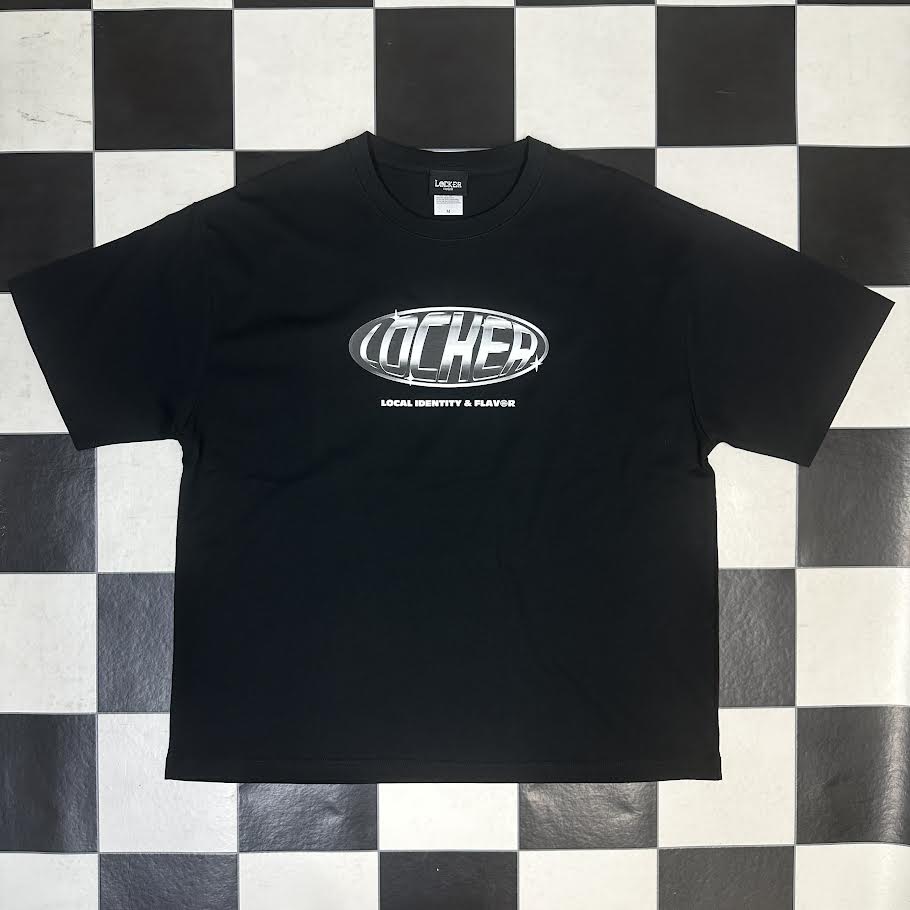 LOCKER CHROME LOGO TEE – LOCKER-OKINAWA